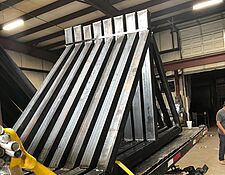 Bridge Painting Platform Containment Systems | P&L Metalcrafts LLC